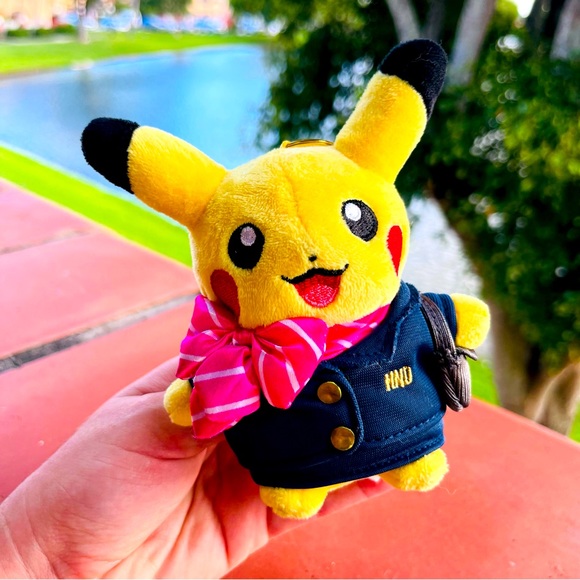 Pokemon | Other | Pokemon Pikachu Flight Attendant Plush Badge Haneda ...
